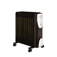 Jac Oil Heater, 2000 Watt, 11 Fins, 3 Heating Levels, with Wheels for ...