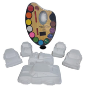 Generic Gypsum sets for coloring with a variety of designs - color box ...