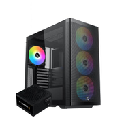 مواصفات و سعر Generic Xigma tek Osiris ATX PC Case, Black, 4x140mm ARGB ...