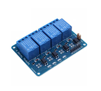 ShuoHui 4 Channel Relay Modules DC 5V Relay Module with Optocoupler for ...