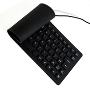Generic 85 Keys USB Wired English Keyboard Waterproof Flexible Foldable ...