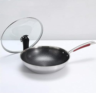 Generic 32cm Nonstick Skillet with Glass Lid, Induction Compatible ...