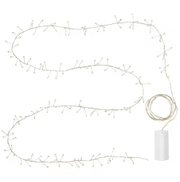 Generic LED lighting chain with 160 lights, battery-operated mini price ...