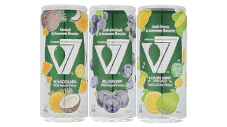 مواصفات و سعر V7 Vitamin Sparkling Drink 100 Natural Flavors 300ml Pina ...