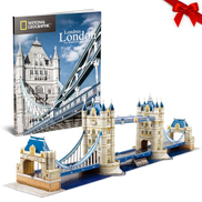 CubicFun Cubic Fun Tower Bridge Shaped 3D Puzzle - 120 Pieces price in ...